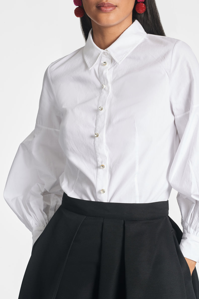 Elizabeth Top in White - Sachin & Babi