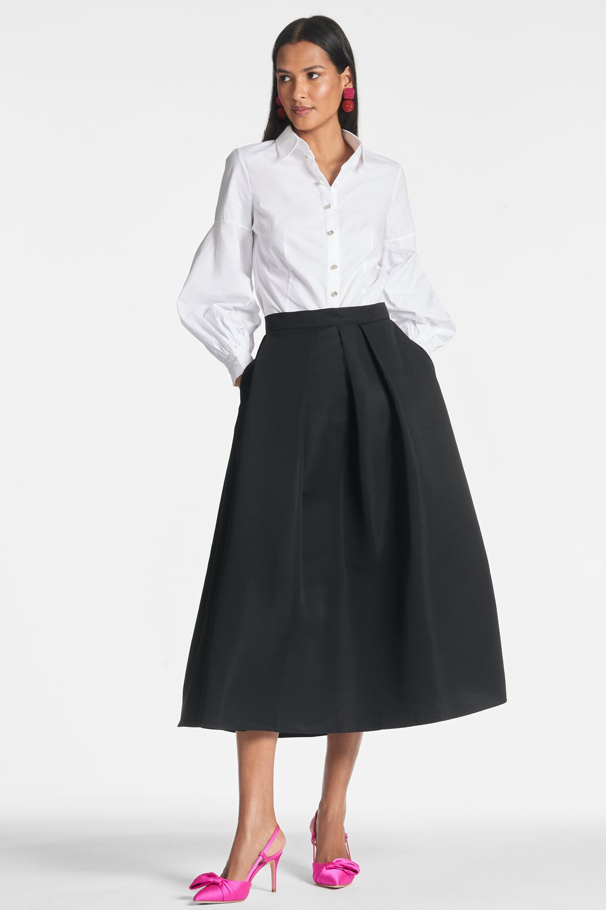 Elizabeth Top in White - Sachin & Babi