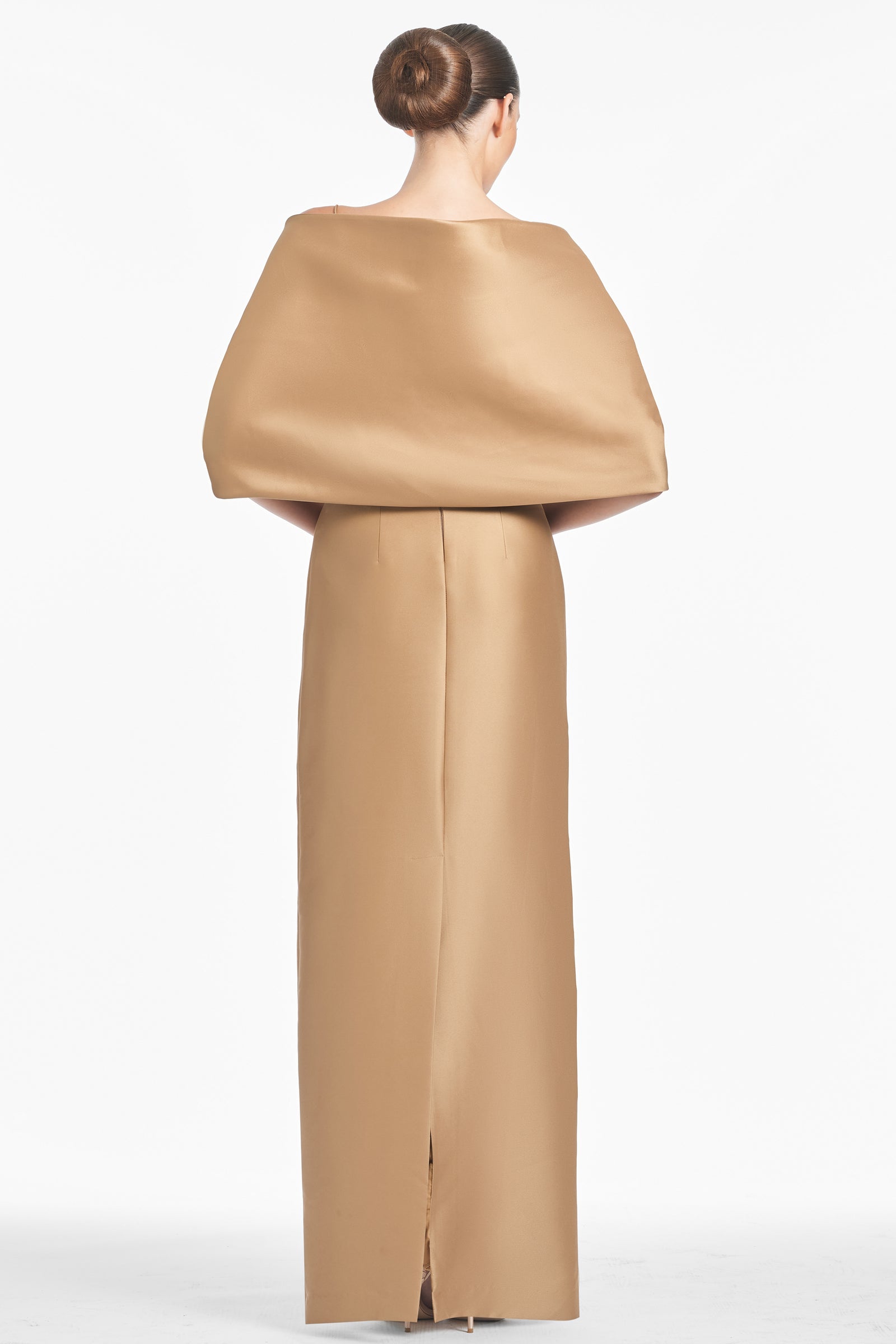 The Hug Shawl in Chestnut Gold - Sachin & Babi