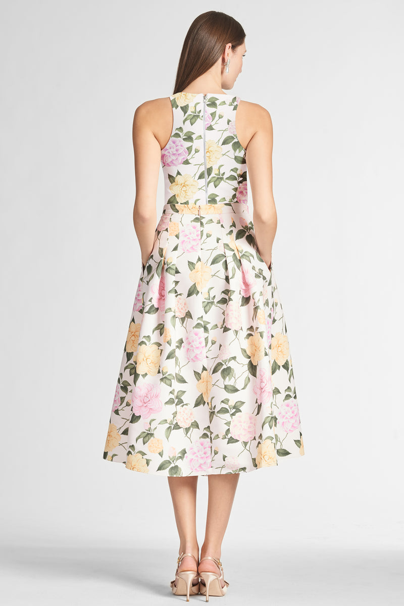 Lexie Top in Pink Lemonade Bouquet - Sachin & Babi