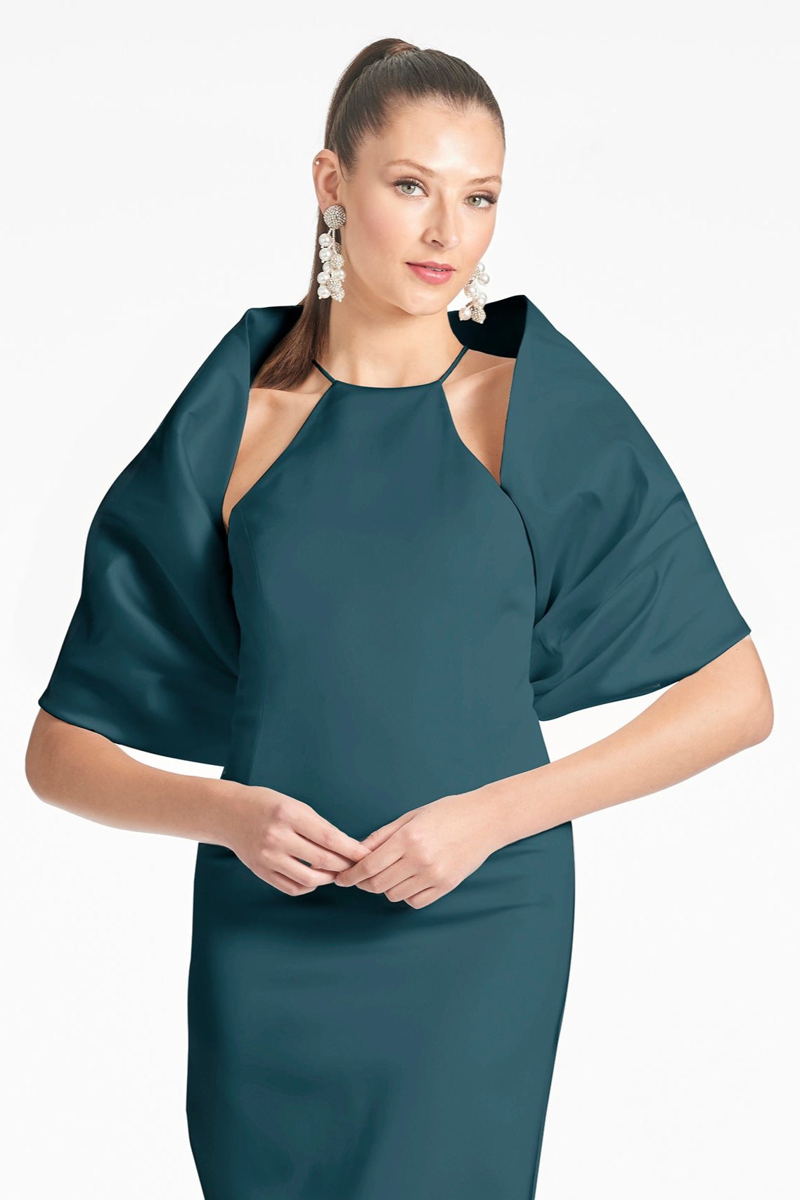 THE HUG SHAWL in FOREST GREEN - Sachin & Babi