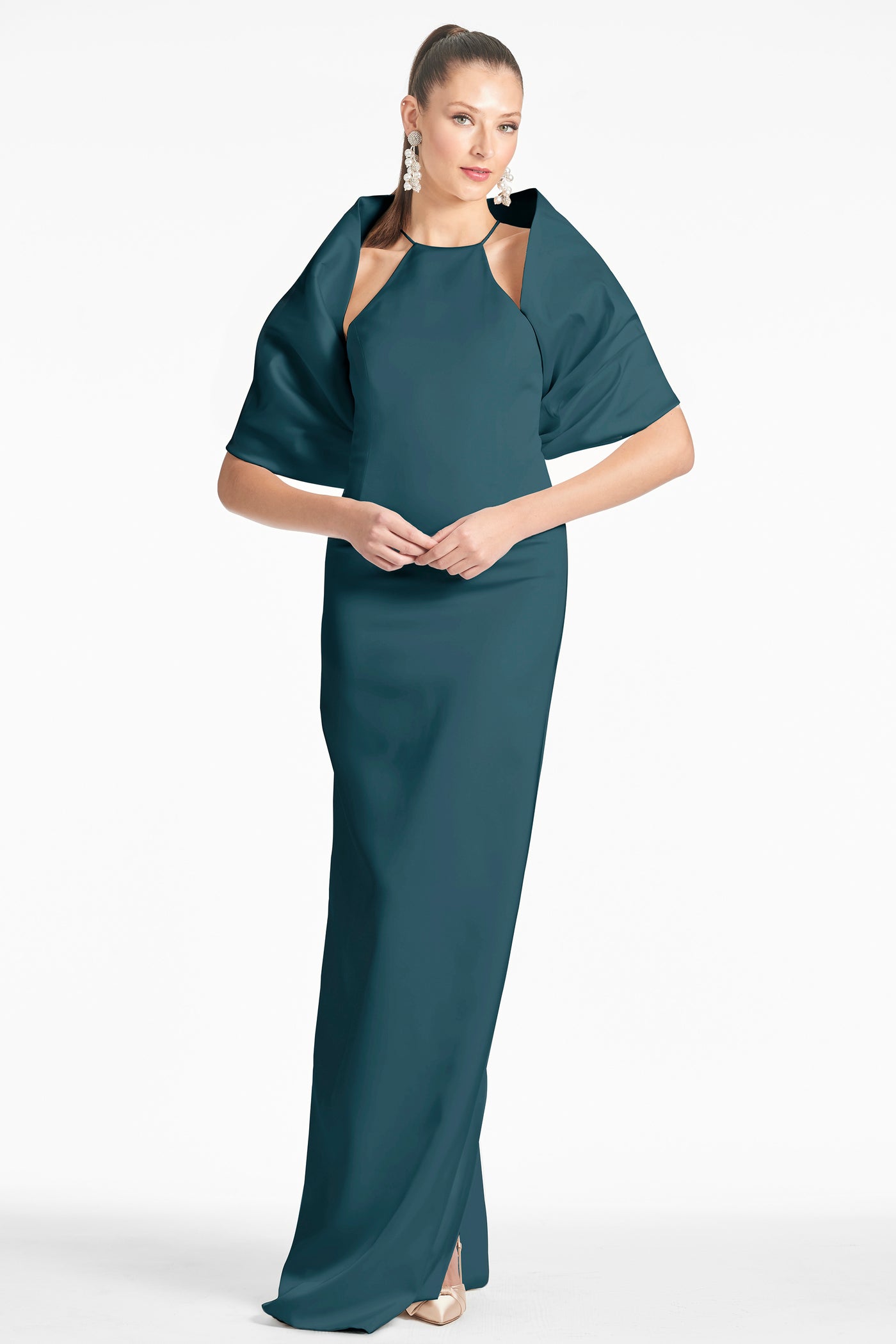 The Hug Shawl in Forest Green - Sachin & Babi
