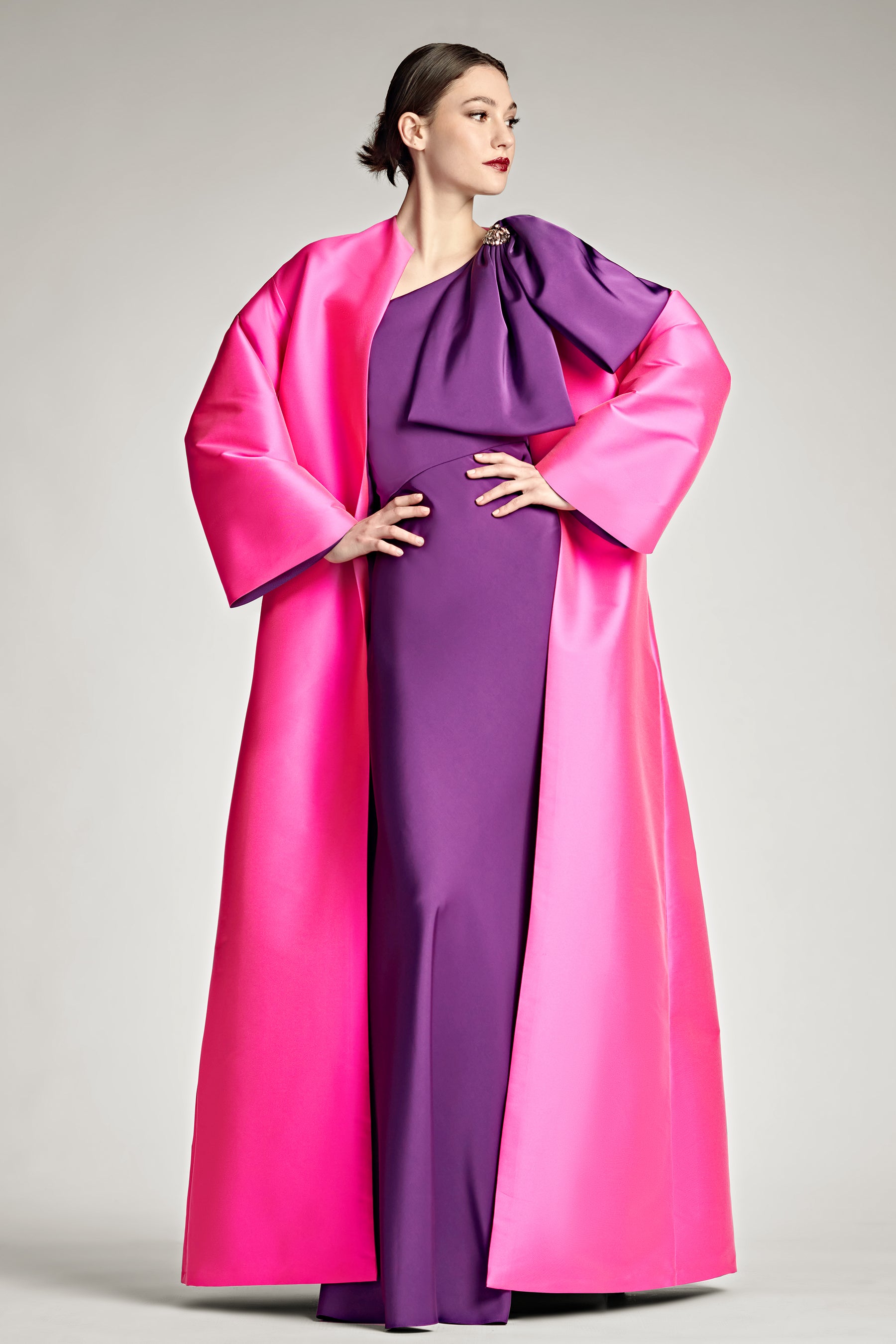 CALLIOPE COAT in FUCHSIA - Sachin & Babi