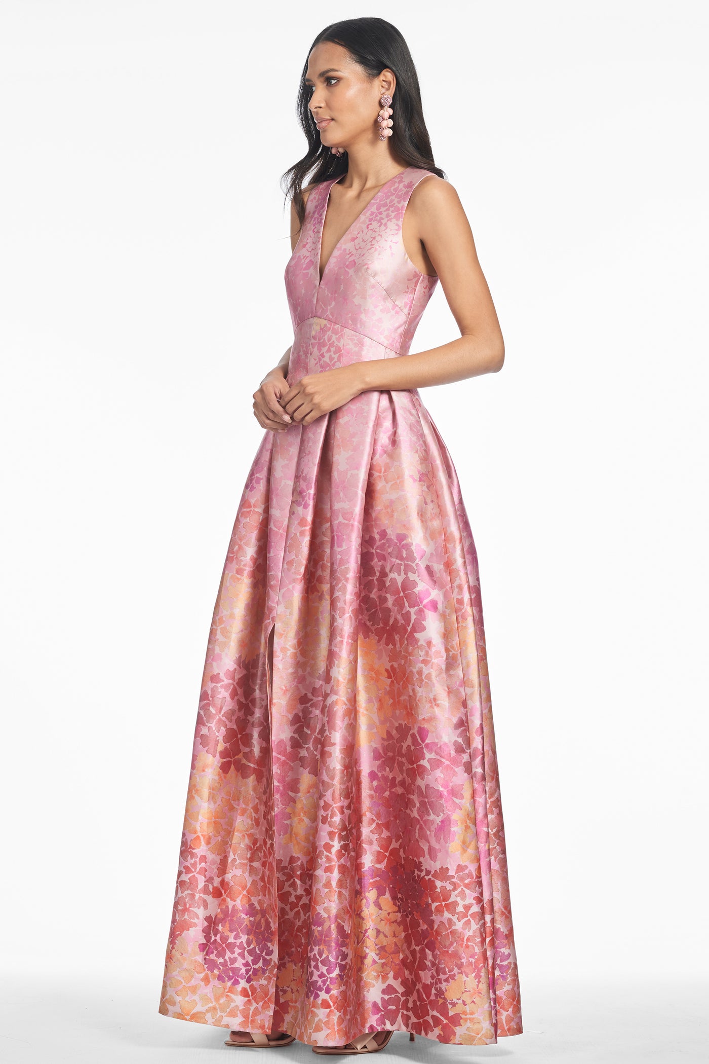 Brooke Gown in Light Sunset Hydrangea - Sachin & Babi