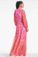 Vera Gown in Rose/Vermillion - Sachin & Babi