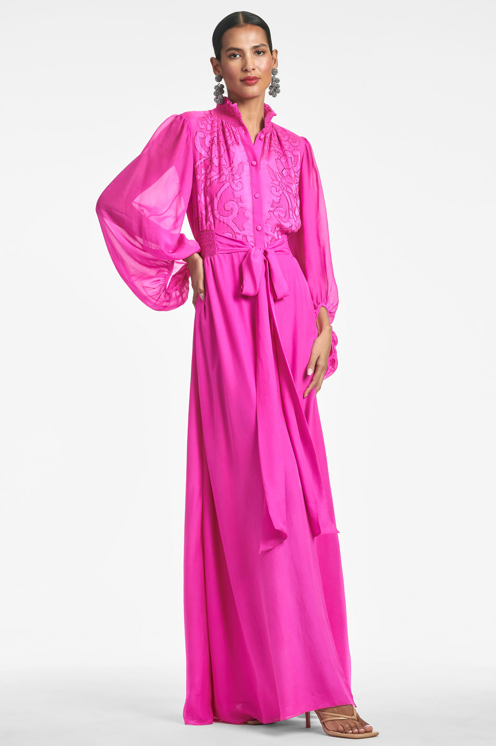 Beatrix Gown in Fuchsia - Sachin & Babi