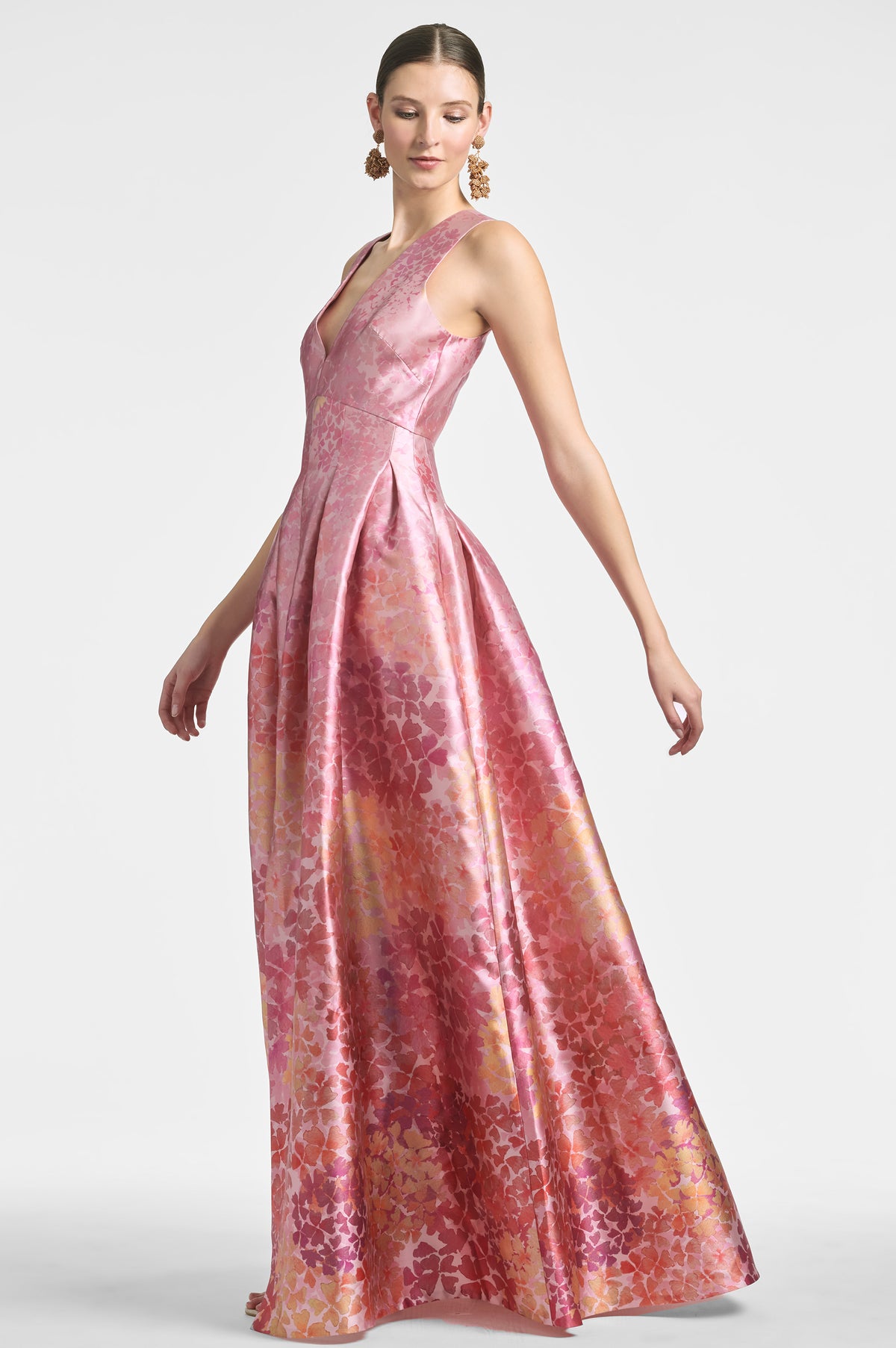 Brooke Gown in Light Sunset Hydrangea - Sachin & Babi