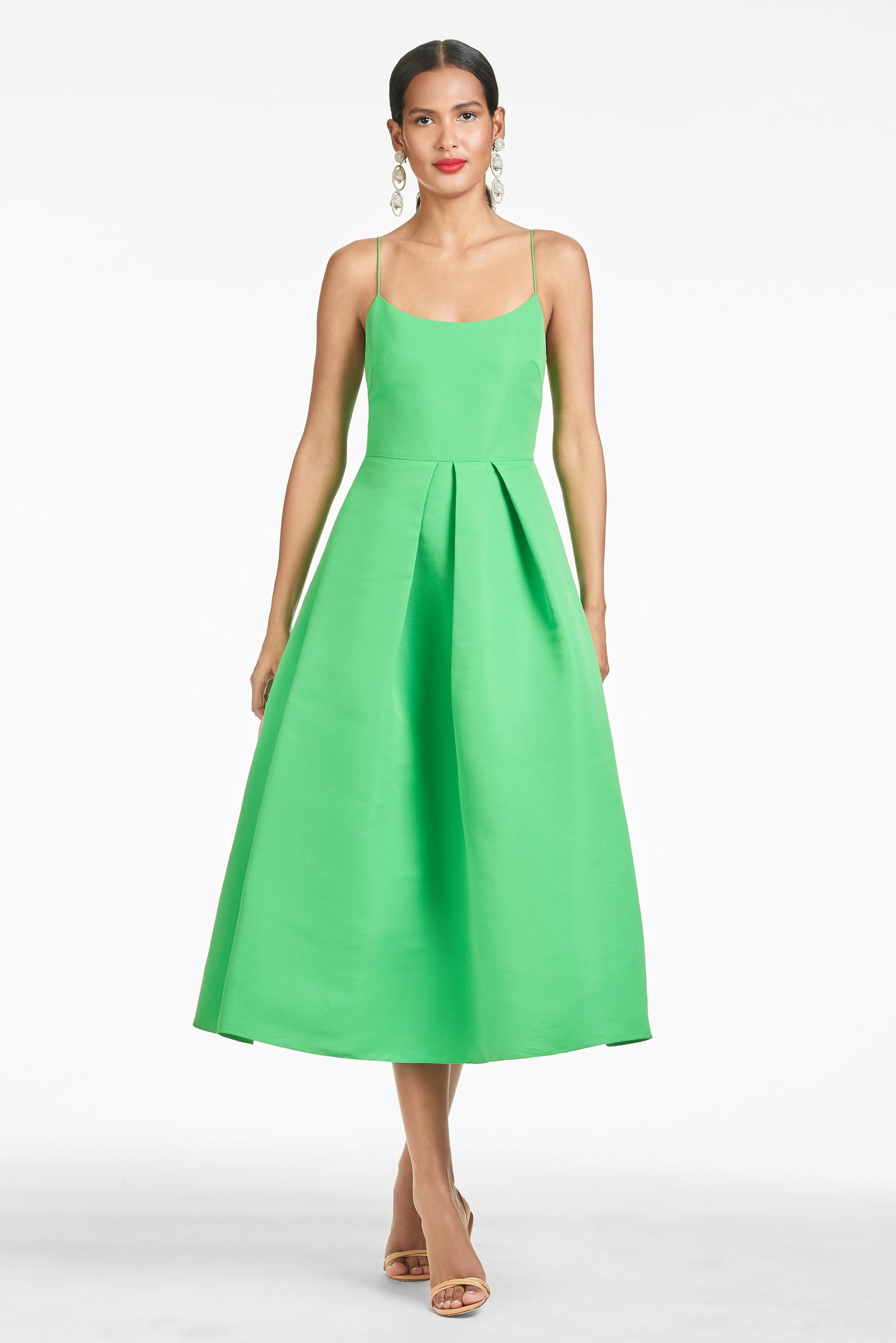 Audra Dress in Kelly Green - Sachin & Babi